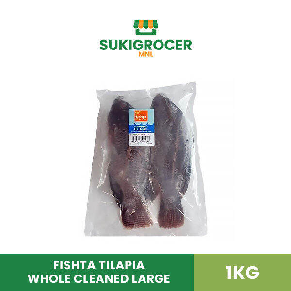 Fishta Tilapia Whole Cleaned Large 1KG | Lazada PH
