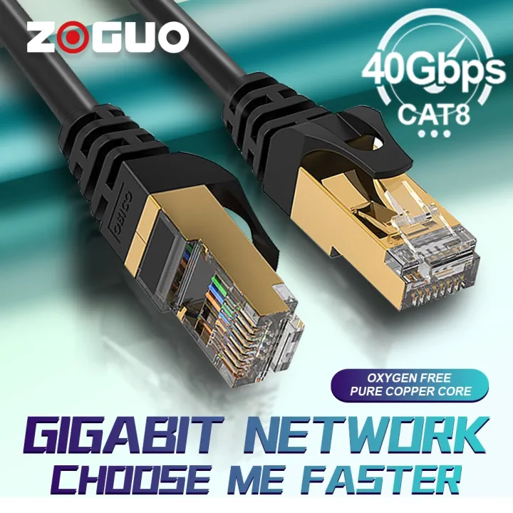 Ethernet Network Rj45 Cat 8 Wireless Patch with Cat7 Cat6A Cat6 Cat5e ...