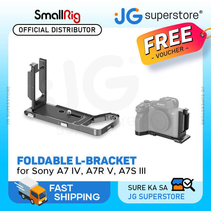 SmallRig Foldable L-Bracket Arca Type Dovetail Design, Foldable Side ...
