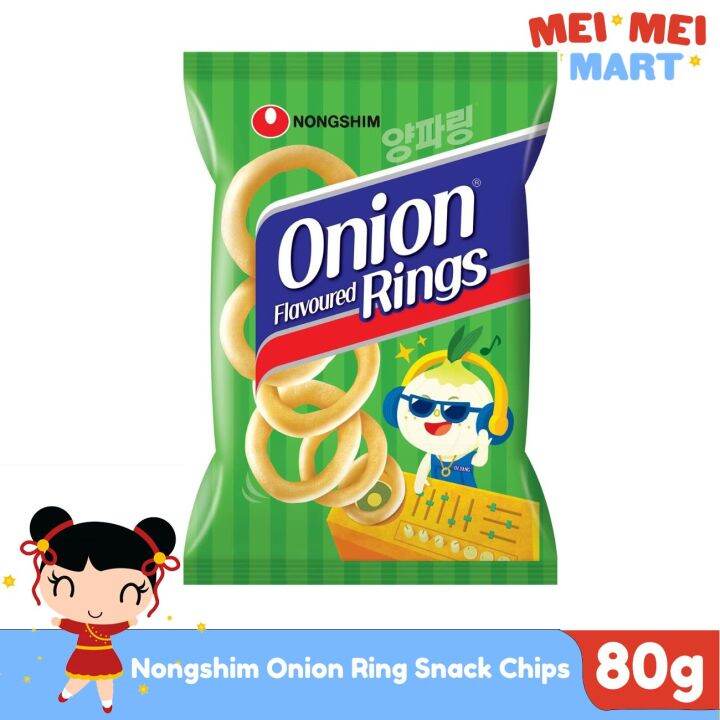 Nongshim Onion Ring Snack Chips 80g | Lazada PH