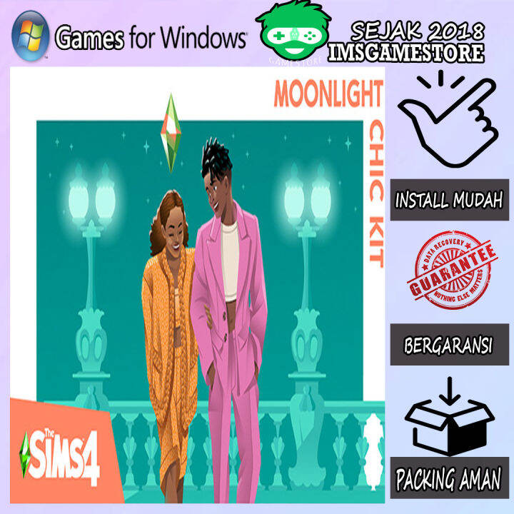 The sims 4 Moonlight Chic Kit Updated + ALL DLC | Lazada Indonesia