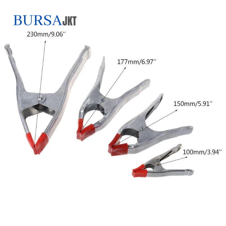 SPRING CLAMP A SHAPED FIXING METAL PENJEPIT MULTIFUNGSI 6 - 9 INCH ...