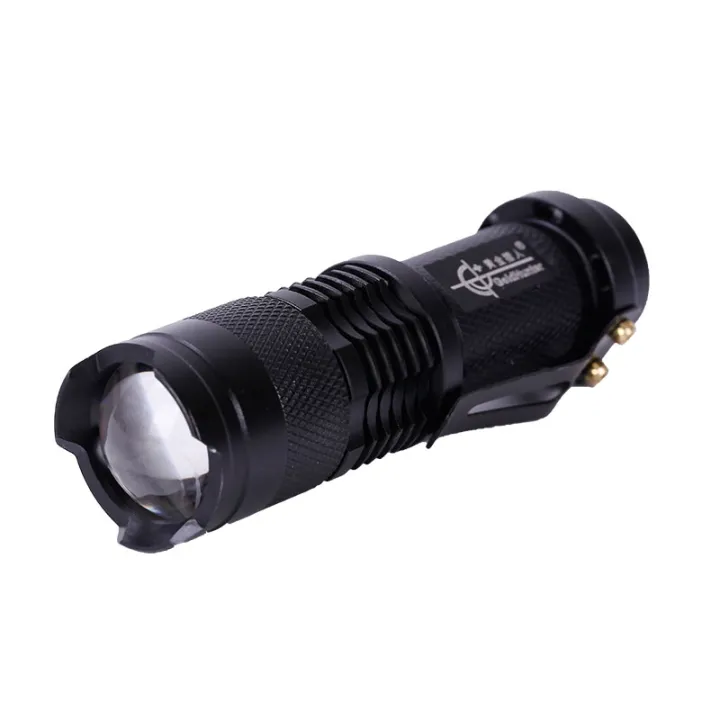 Imported LED CREE Q5 super mini telescopic focusing flashlight long ...