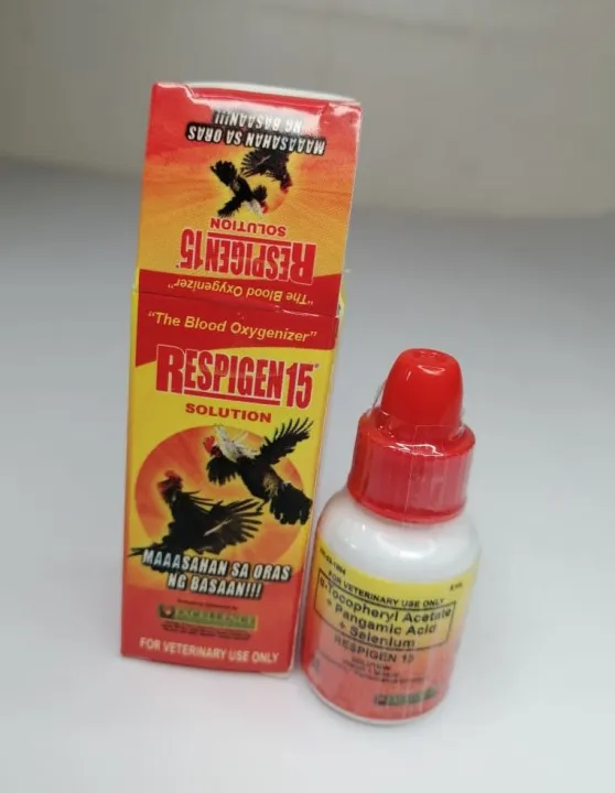[VETKLIX] 1 BOX RESPIGEN 15 SOLUTION 5ml The Blood Oxygenizer Respigen ...