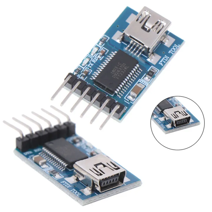 FT232rl ftdi 3.3v 5.5v usb to ttl serial adapter module for arduino ...