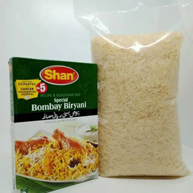 Beras Basmati 1kg + Bumbu Shan Bombay Biryani | Lazada Indonesia
