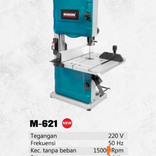 MODERN M621 Mesin Bandsaw 8 M-621 Mesin gergaji ukir Band saw M 621 ...