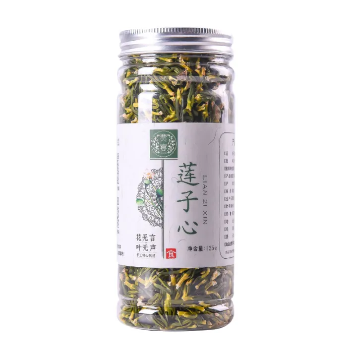 (Chinese Tea) Lotus Seed Core 125g Lotus Heart Tea Drop Sparkle Herbal ...