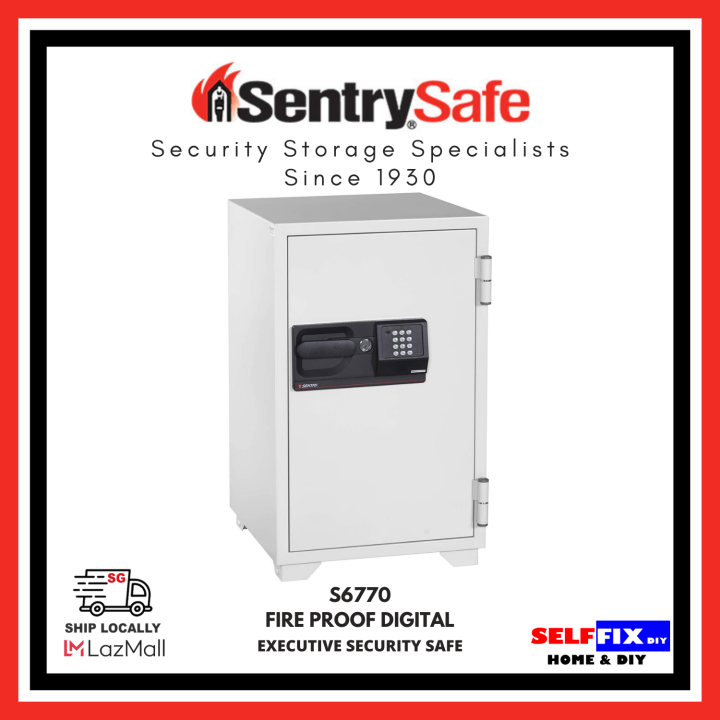 SentrySafe S6770 Fire Proof Business Digital Safe (Large) - Sentry Safe ...