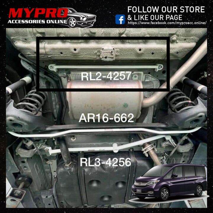 Honda Stepwagon Rear Lower Bar Rl2-4257 100%Original Ultra Racing bar ...