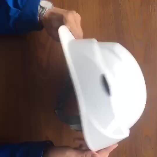 Ce folding safety helmet convenient foldable hard hat premium portable ...