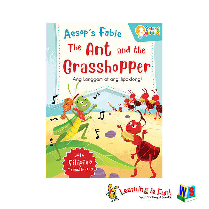 WS BATANG MATALINO AESOP'S FABLE-THE ANT AND THE GRASSHOPPER | Lazada PH