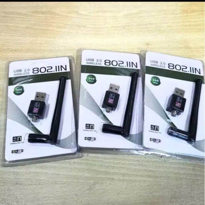 Usb Wifi Dongle Antena Wireless Adaptor 802.IIN USB Wi Fi Antenna Wireles Adapter PC KOMPUTER ...