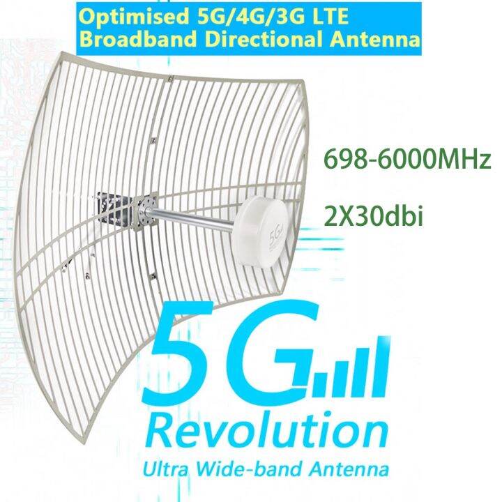 parabolic antenna gsm feedhorn 5G 4G LTE antenna for huawei B818 B818 ...