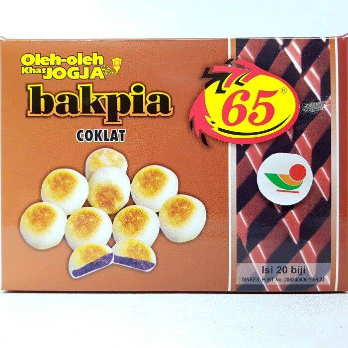 65 BAKPIA BASAH RASA COKLAT ISI 20pcs BAK BAPIA PIA ASLI KHAS JOGJA ...