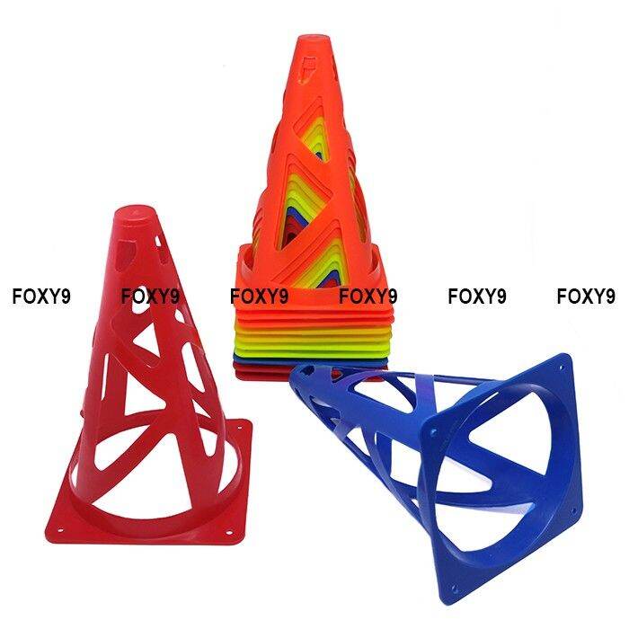 CONE KERUCUT / KUN KERUCUT / CONE CORONG LUBANG LENTUR OLAHRAGA BOLA ...