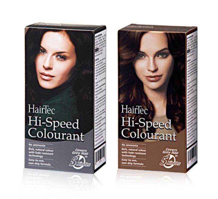 HairTec Hi-Speed Colourant (Cosway) / Hair Dye DIY - Brownish black ...