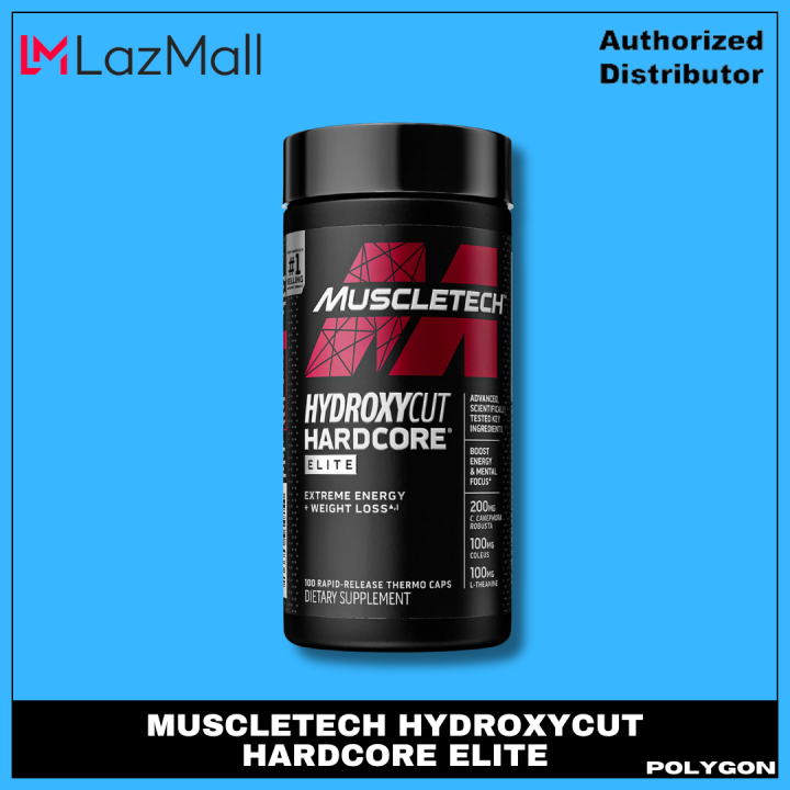 Muscletech Hydroxycut Hardcore Elite 100 capsules | Lazada PH