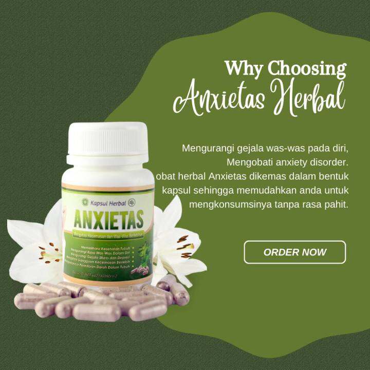 [DISTRIBUTOR RESMI] ANXIETAS ANXIETAS ORIGINAL ANXIETAS 100% ASLI OBAT ...