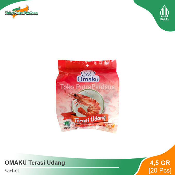 OMAKU Terasi Udang Sachet 90gr (1 Pak) | Lazada Indonesia
