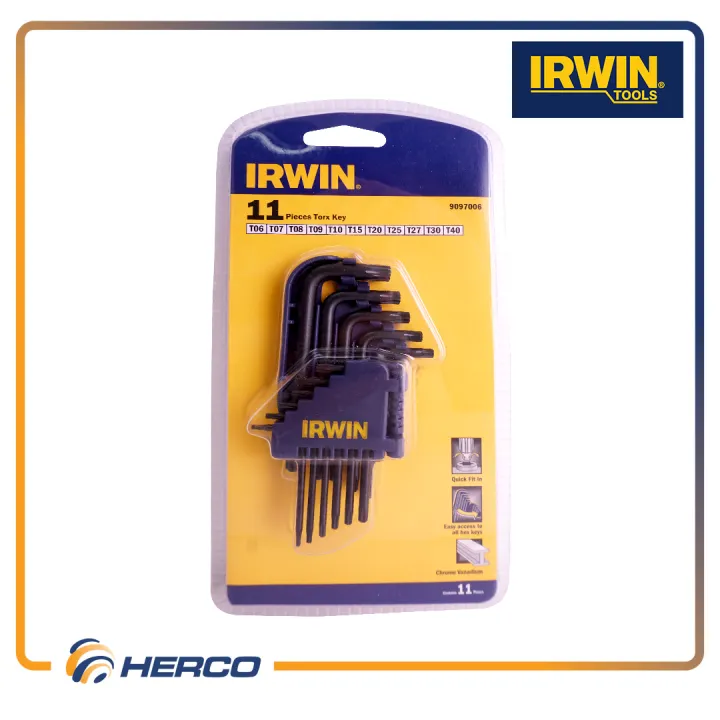 Irwin Hex Key Torx 11pc | Lazada PH