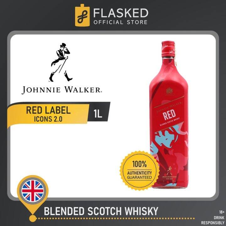 Johnnie Walker Red Label Icons 2.0 Limited Edition Blended Scotch ...