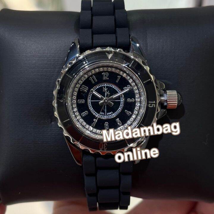 Lyn Eleanor Watch นาฬิกาข้อมือ สายซิลิโคน | Lazada.co.th