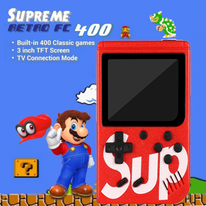 SUP Game Box 400 In 1 Retro Handheld Game Console Emulator Portable ...