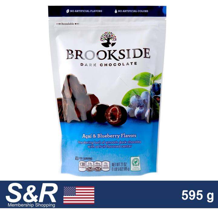 Brookside Dark Chocolate Acai & Blueberry Flavors 595 g | Lazada PH