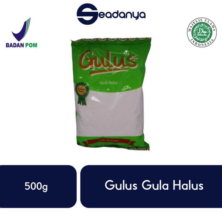 Gulus Gula Halus 500 Gram Halal MUI BPOM | Lazada Indonesia