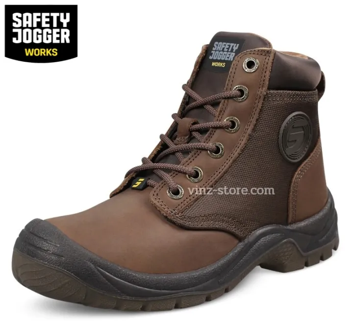 Safety Jogger Dakar S3 Brown | Lazada Indonesia