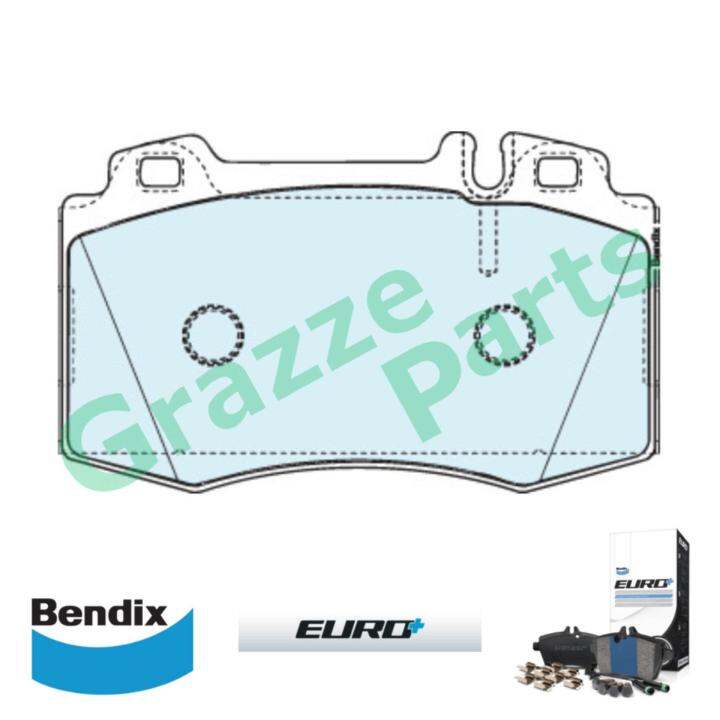 Bendix Euro Plus Disc Brake Pad Front for DB1453 - Mercedes Benz W220 S-Class 2001 | Lazada
