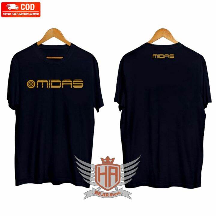 เสื้อยืดวินเทจเสื้อยืด พิมพ์ลาย AUDIO MIDAS SOUND SYSTEM ล่าสุดS-5XL ...