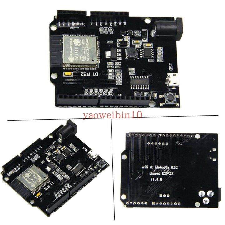 UNO D1 R32 WiFi and bluetooth esp32 development board 4 MB flash memory | Lazada.co.th