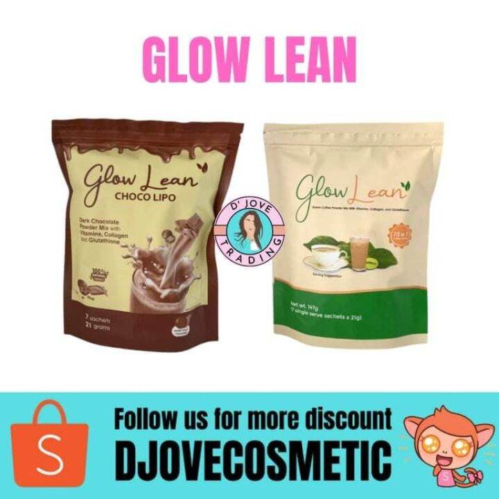 Original Glow Lean Coffee / ChocoLipo [7 sachet] | Lazada PH