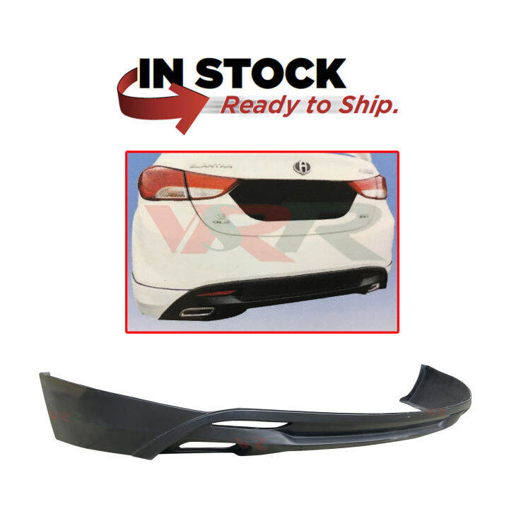 Hyundai Elantra MD/UD 5th Gen (2011-2015) Rear Back Skirt Skirting ...