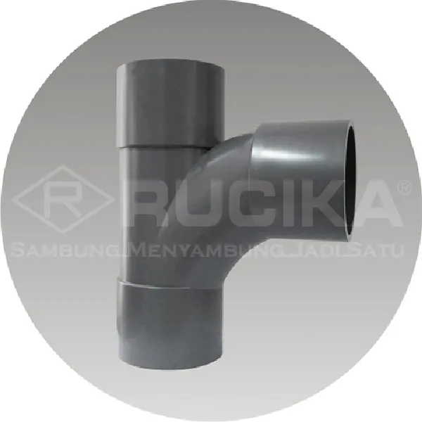 LARGE RADIUS TEE AW 8 x 4 inch RUCIKA PVC TY 90 derajat TEE WAY | Lazada Indonesia
