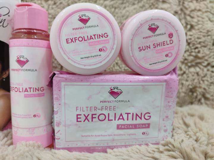 Perfect Formula Mild Filter-Free Exfoliating Rabiya Facial Set ...