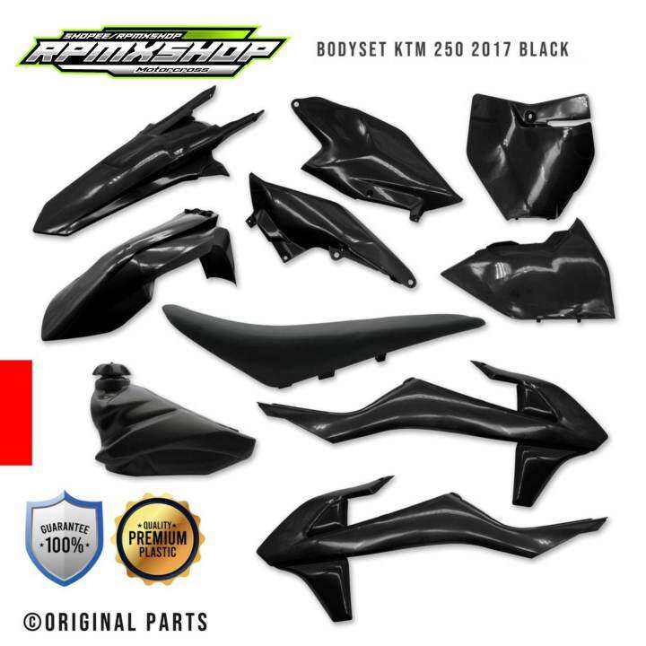 body set trail ktm 2017 / bodi full set ktm 250 2017 lengkap jok dan ...