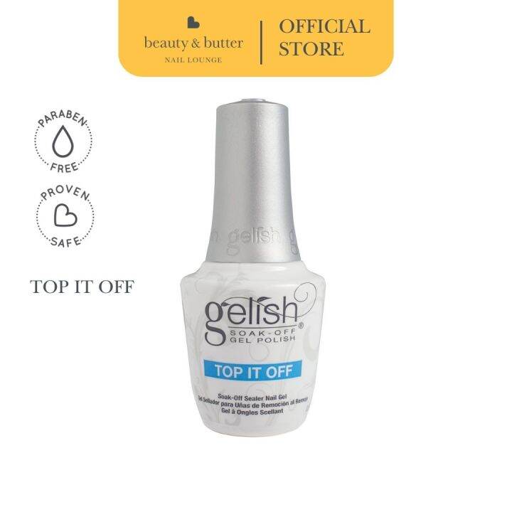 Gelish : Top It Off Sealer Nail Gel | Lazada PH