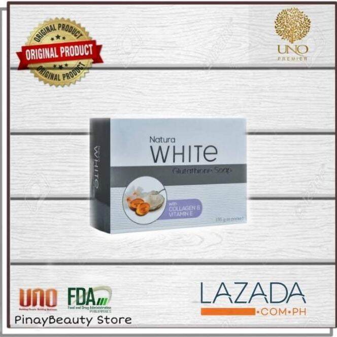 UNO Glutathione Soap with Collagen and Vitamin E 135g (Authentic and ...