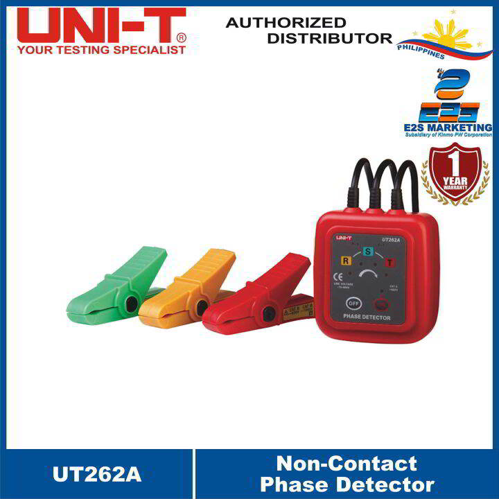 UNI-T Non-Contact Phase Detector UT-262A Phase sequence/ Missing Phase ...