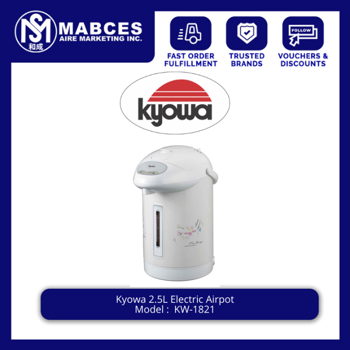 Kyowa 2.5L Electric Airpot KW-1821 | Lazada PH