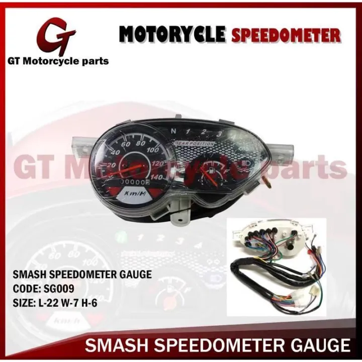 hot sale Motorcycle Street Bike Smash 110 Speedometer Gauge Meter ...