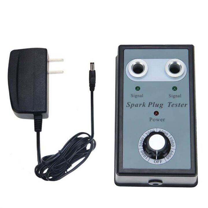gaoba Car Spark Plug Tester Plug Analyze Adjustable Dual Hole Ignition ...