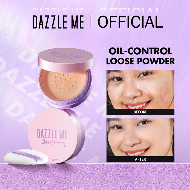 DAZZLE ME - Always Setting Loose Powder - Sweat Proof Matte Finished ...