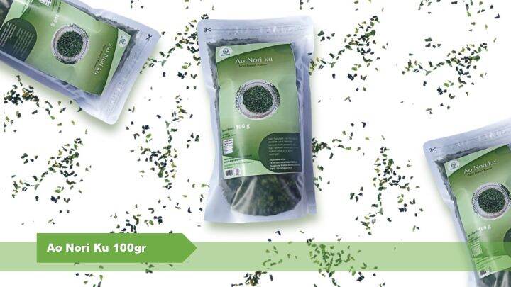 Aonori Flakes 100g nori bubuk kasar halal | Lazada Indonesia