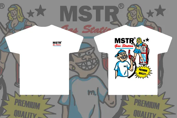 MSTR CO. - Q1 COLLECTION "GAZ" TSHIRT (WHITE) | Lazada PH