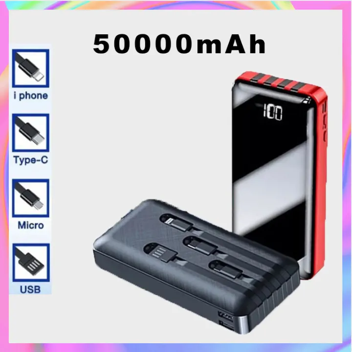 50000mah Power Bank Original Powerbank Original Brand Fast Charge mini ...