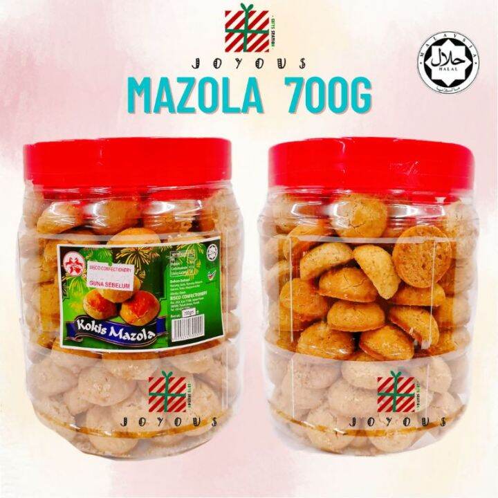 700g Kuih Raya Cookies Mazola / Biskut Kacang / 花生酥 | Lazada